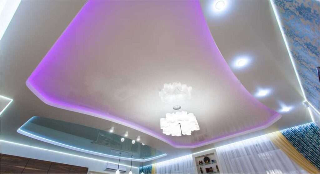 With Levels – Stretch Ceilings